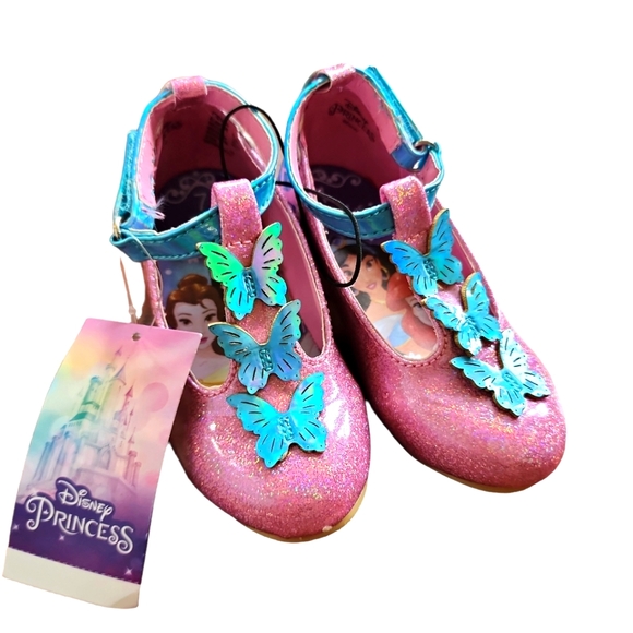 Disney | Shoes | Toddler Girls Disney Princess Shoes Size 7 Mulan ...